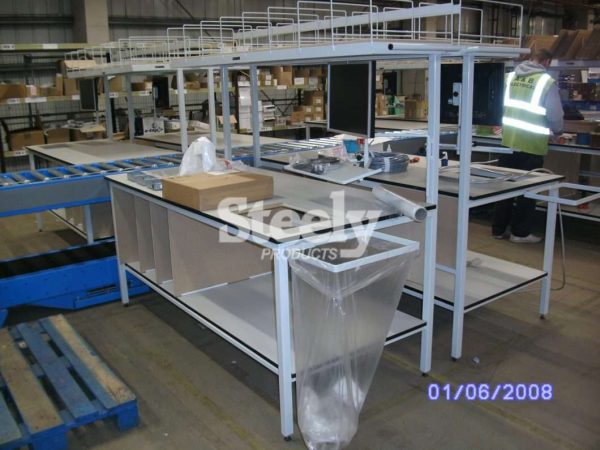 Warehouse Packing Tables | Steely Products