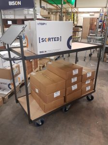 Bespoke Warehouse Picking Trolleys | Steely Products