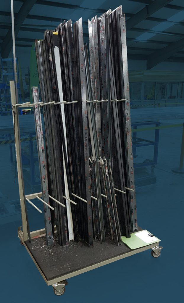 Vertical Cut Profile Trolleys | | Steely Products