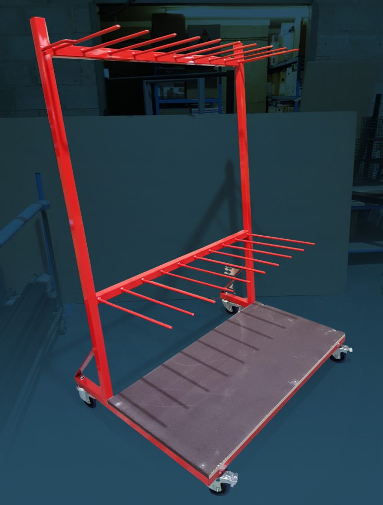 Vertical Cut Profile Trolleys | | Steely Products
