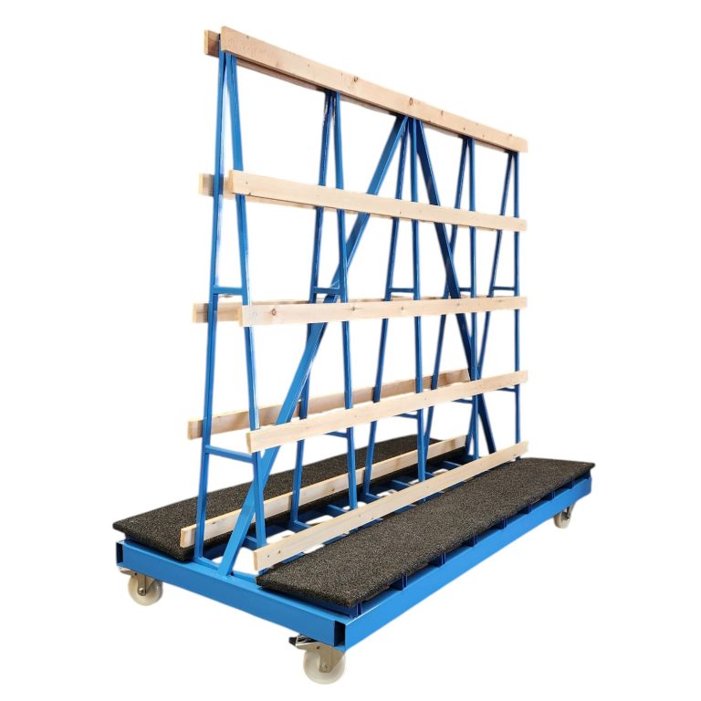 Glass Trolleys | Glass Handling Trolleys | Steely Products